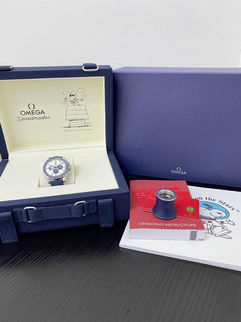 Omega Speedmaster 50th Anniversary "Snoopy" 3rd Generation Full set ...
