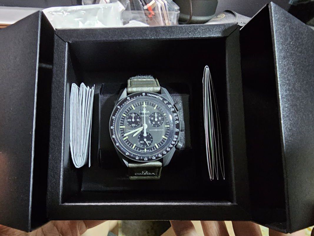 Omega Swatch - Mercury, Men's Fashion, Watches & Accessories, Watches ...