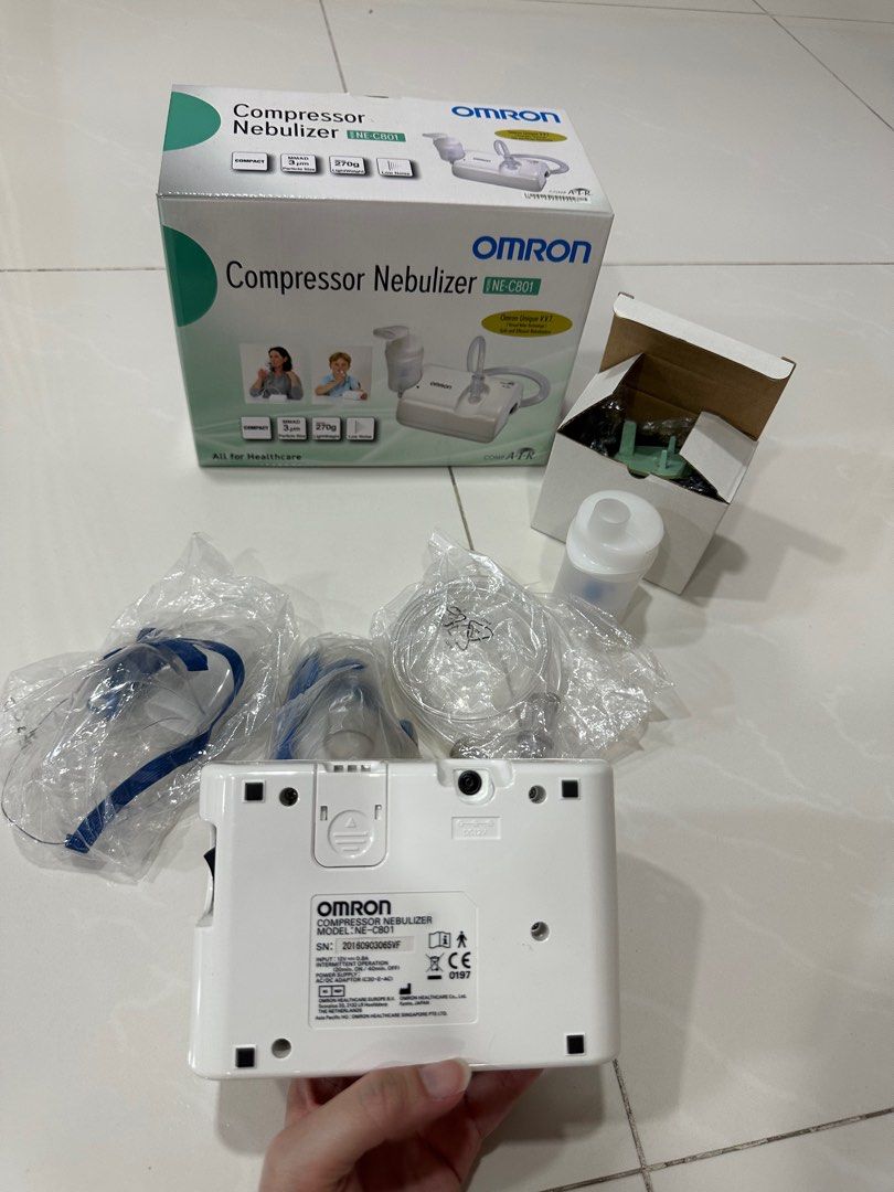 Omron Compressor Nebulizer, Health & Nutrition, Medical Supplies ...
