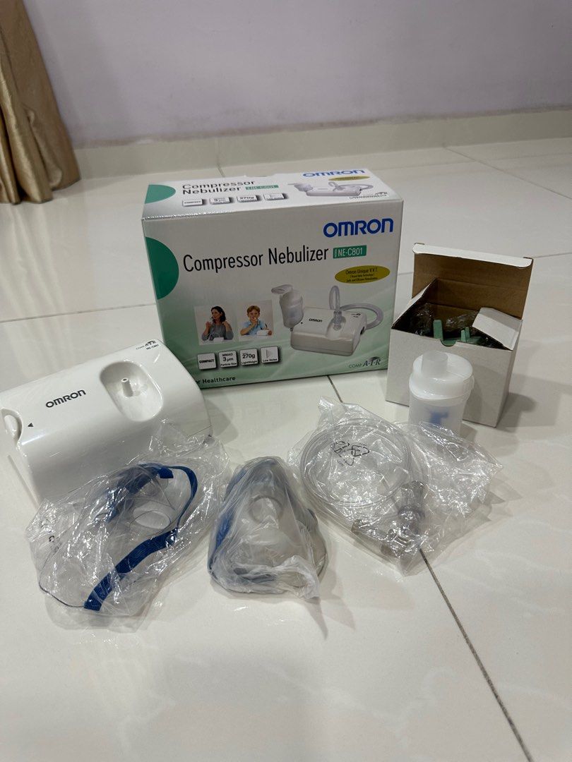 Omron Compressor Nebulizer, Health & Nutrition, Medical Supplies ...