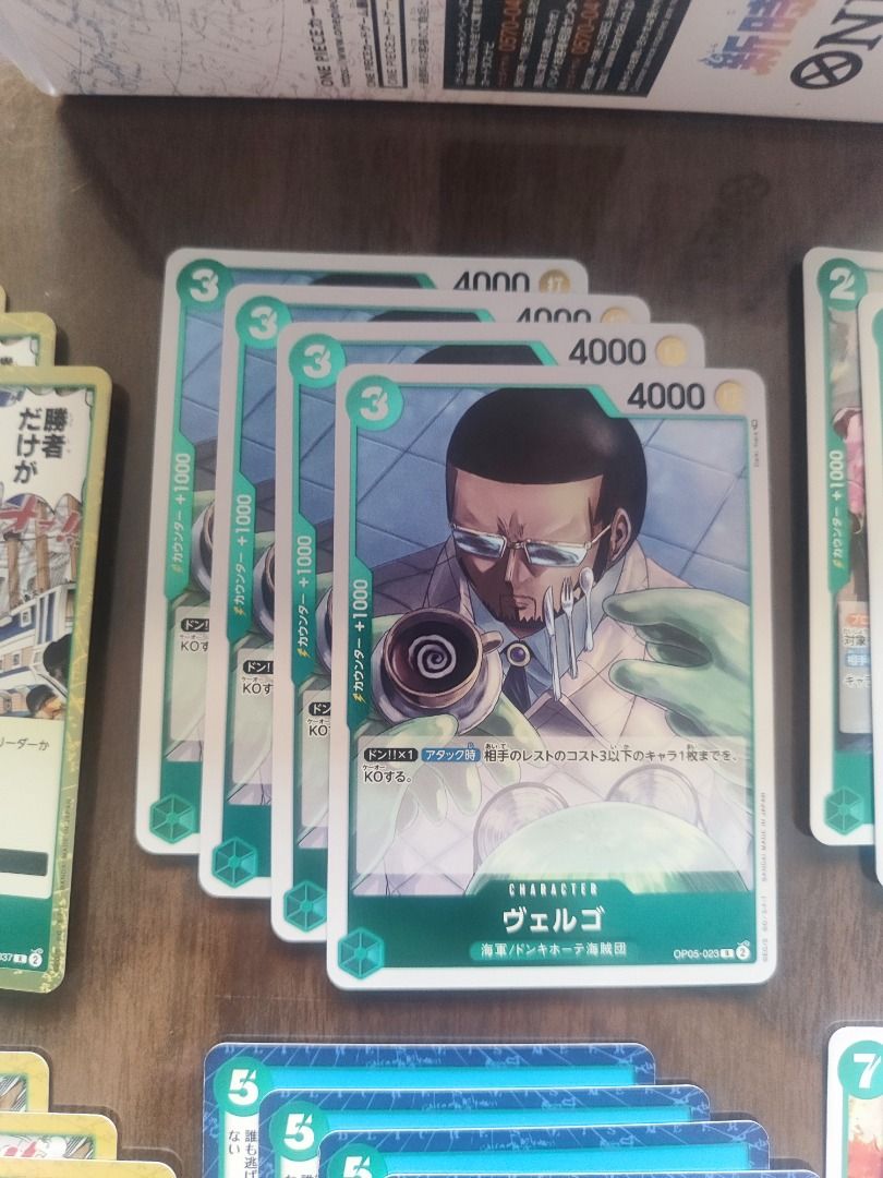 One Piece TCG OP-05 Green Starter Deck Trading Card Game, Hobbies ...