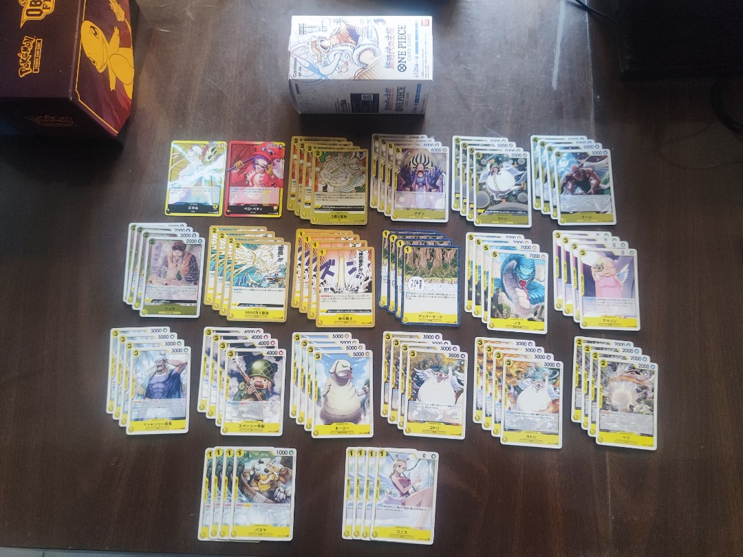 One Piece TCG OP-05 Yellow Starter Deck Trading Card Game, Hobbies ...