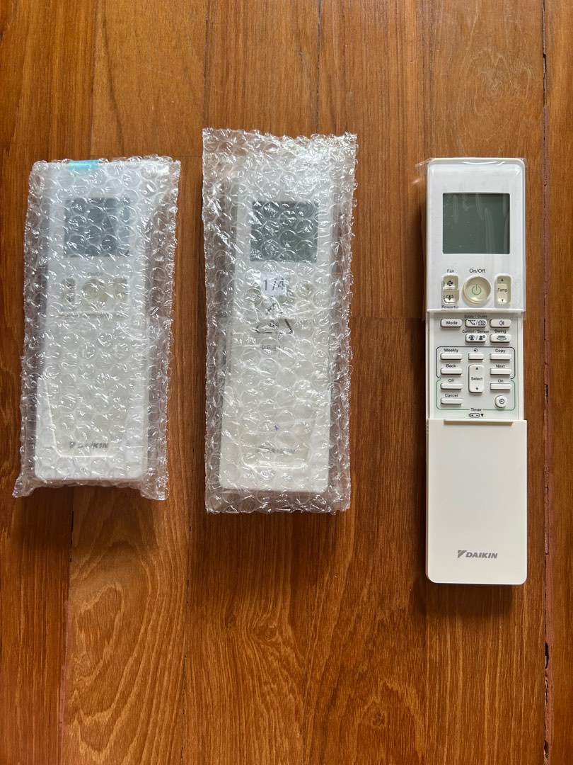 Original Daikin Aircon Remote Control (3 units), Everything Else on ...
