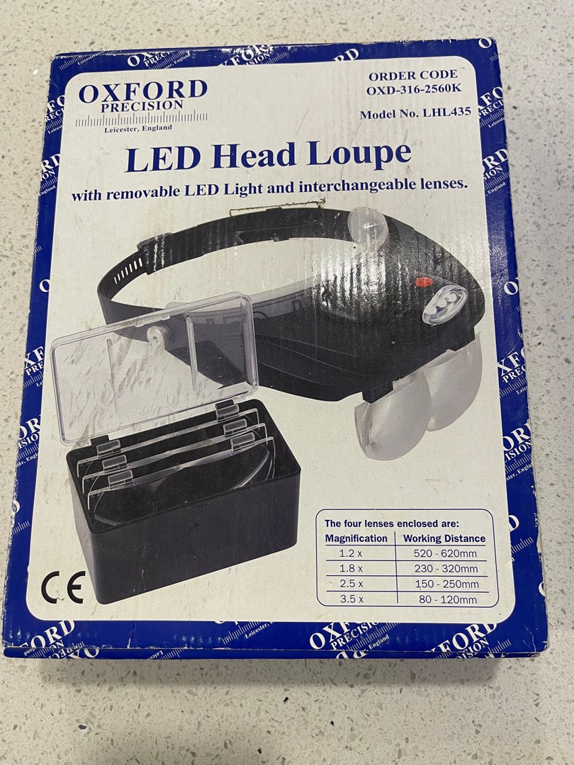 OXFORD Led Head Loupe, Sports Equipment, Hiking & Camping on Carousell