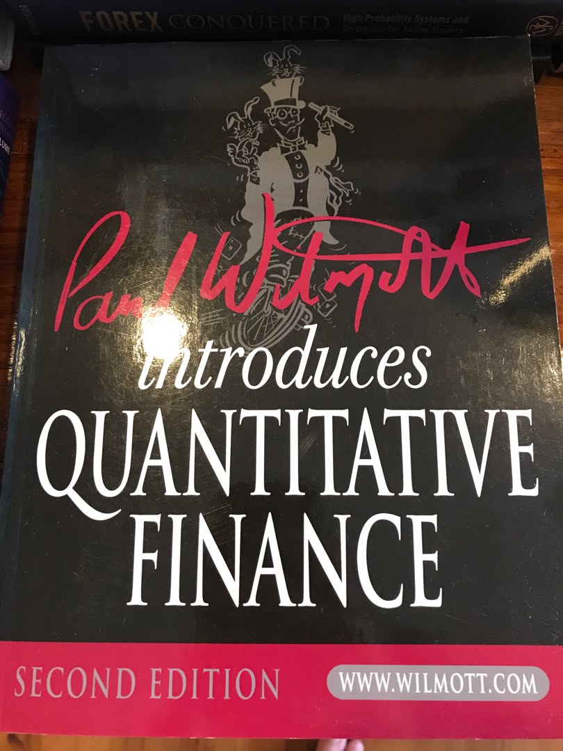 Paul Wilmott Introduces Quantitative Finance, Hobbies & Toys, Books & Magazines, Textbooks on ...