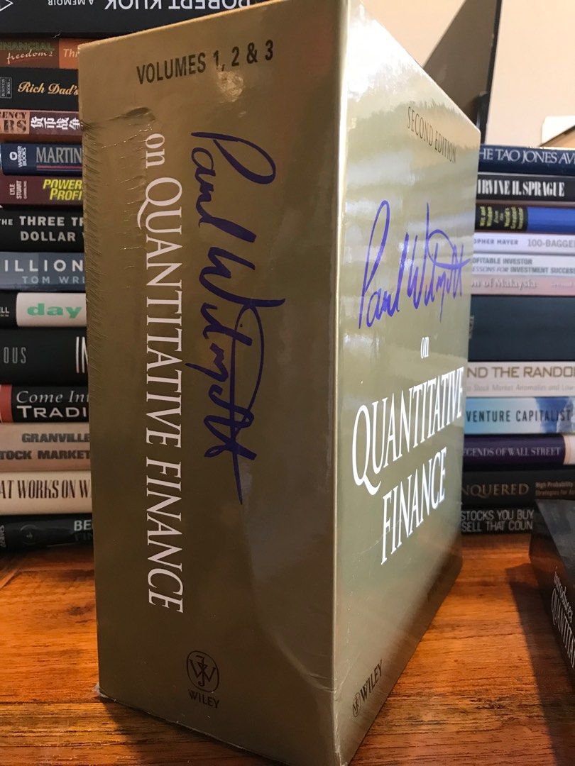 Paul Wilmott on Quantitative Finance (Box set), Hobbies & Toys, Books & Magazines, Textbooks on ...