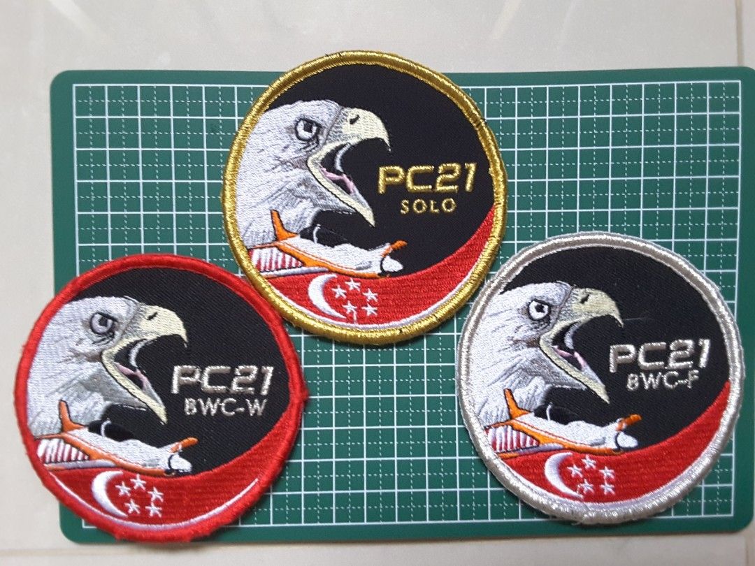 PC-21 Patches, Hobbies & Toys, Memorabilia & Collectibles, Vintage ...