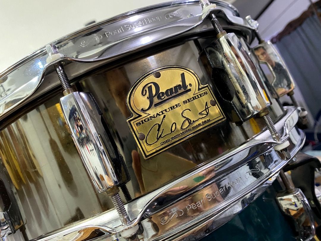 Pearl 14x5" Chad Smith Signature Snare, Hobbies & Toys, Music & Media ...