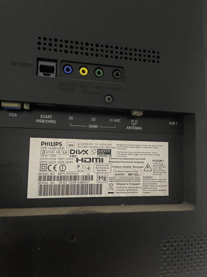 Old Philips Smart TV, TV & Home Appliances, TV & Entertainment, TV on ...