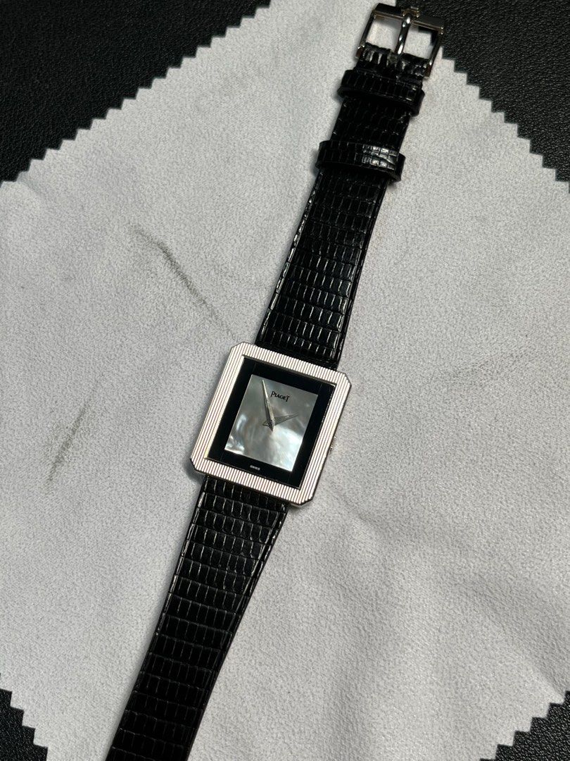 Vintage Piaget Protocole 9154 Mother of Pearl Dial 18K WG [WTT Cartier ...