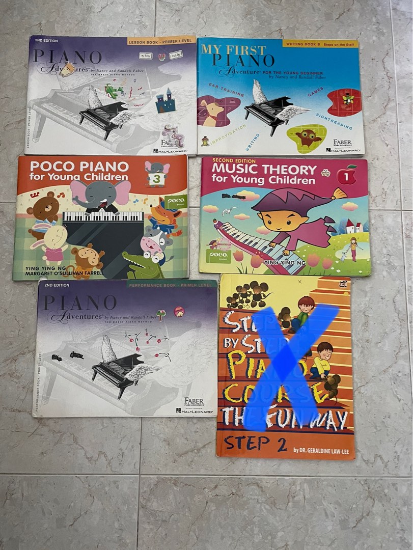 Piano books Music Theory for Young Children Poco, Hobbies & Toys, Music ...