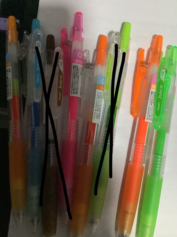 Pilot coloured pens, Hobbies & Toys, Stationery & Craft, Stationery ...