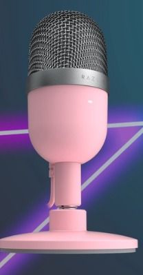 Pink Razer Seiren Mini: Ultra-Precise Supercardioid Pickup Pattern ...
