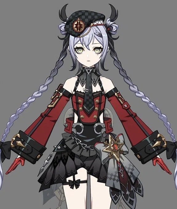 [PO] Genshin Impact M Goth Girl Cosplay Fontaine, Hobbies & Toys, Toys & Games on Carousell