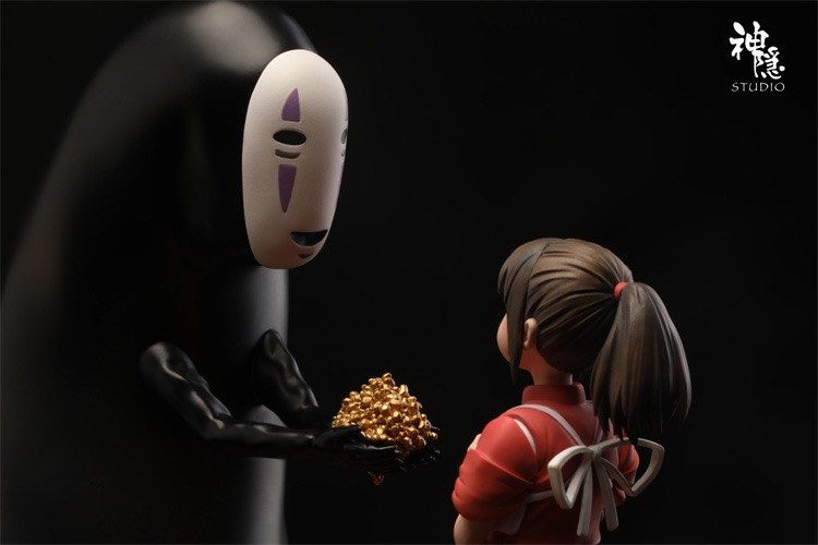 [PO] Shen Yin Studio - Spirited Away Chihiro and Kaonashi - StatuesGK ...