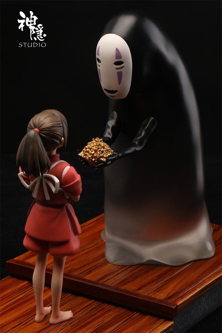 [PO] Shen Yin Studio - Spirited Away Chihiro and Kaonashi - StatuesGK ...