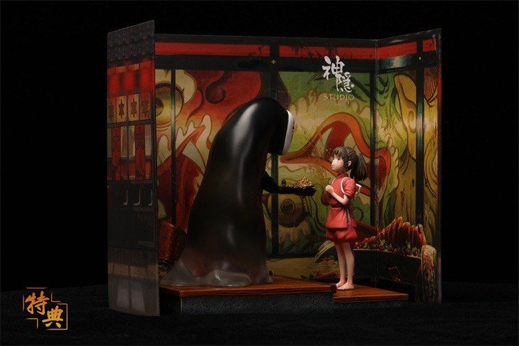 [PO] Shen Yin Studio - Spirited Away Chihiro and Kaonashi - StatuesGK [FREE SHIPPING], Hobbies ...