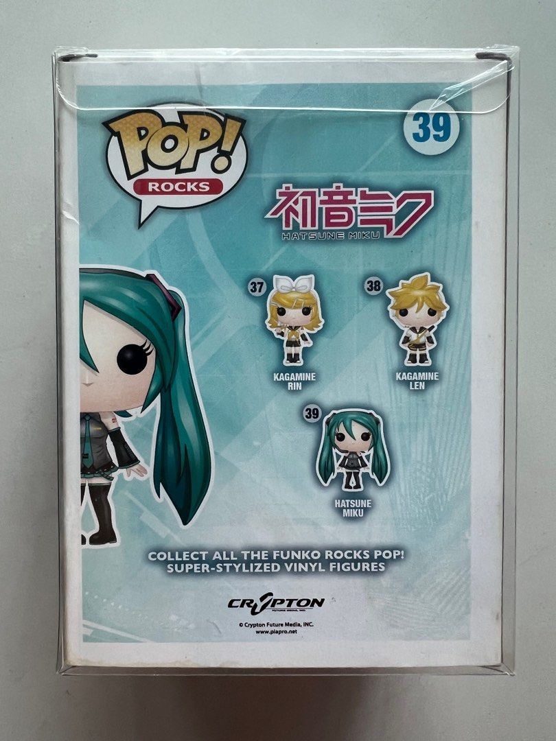 POP! Funko Hatsune Miku 39, Hobbies & Toys, Toys & Games on Carousell
