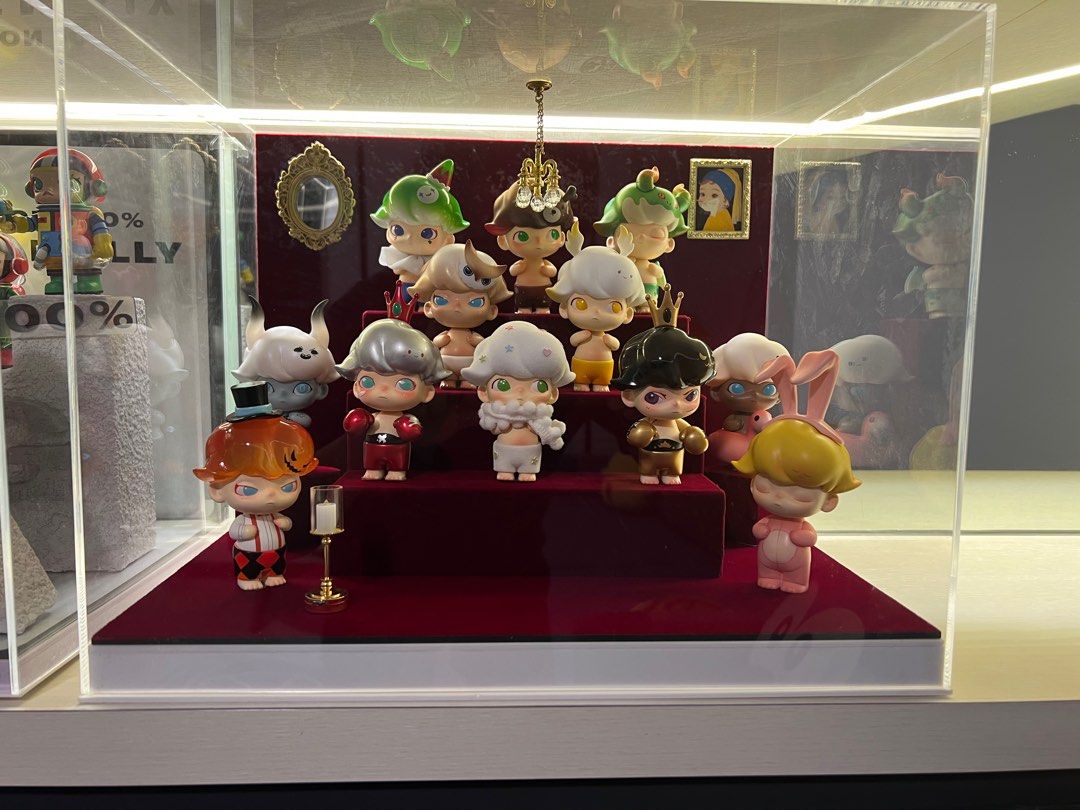 Popmart Dimoo Retro Series Entire Set (comes with display box), Hobbies ...
