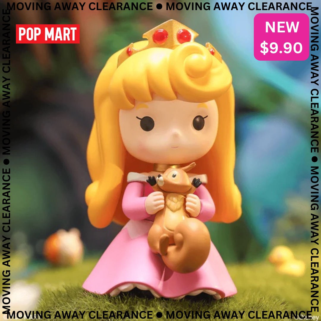 Popmart Disney Princess Fairy Tale Friendship - Aurora (2pcs), Hobbies ...
