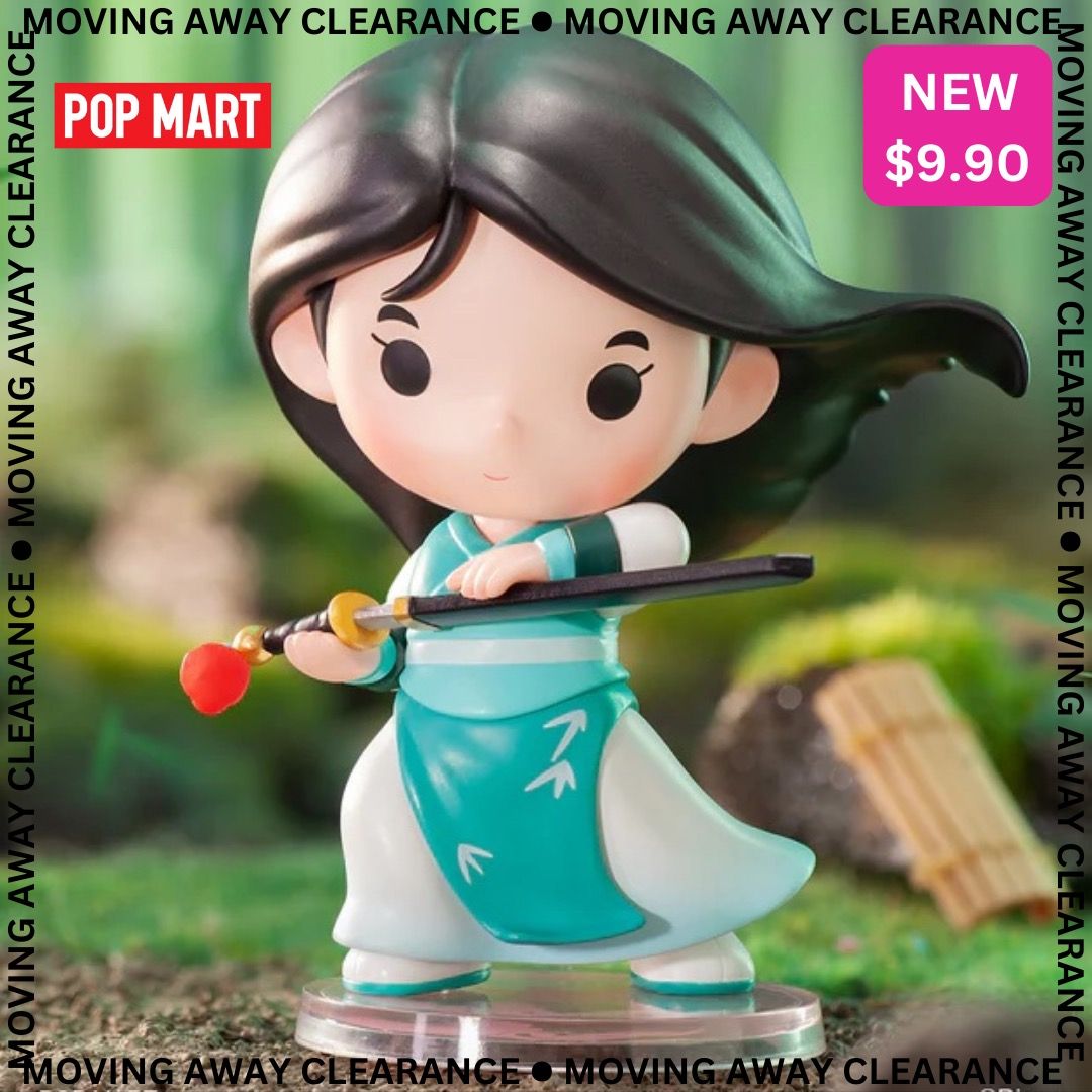 Popmart Disney Princess Han Chinese Costume - Mulan, Hobbies & Toys ...