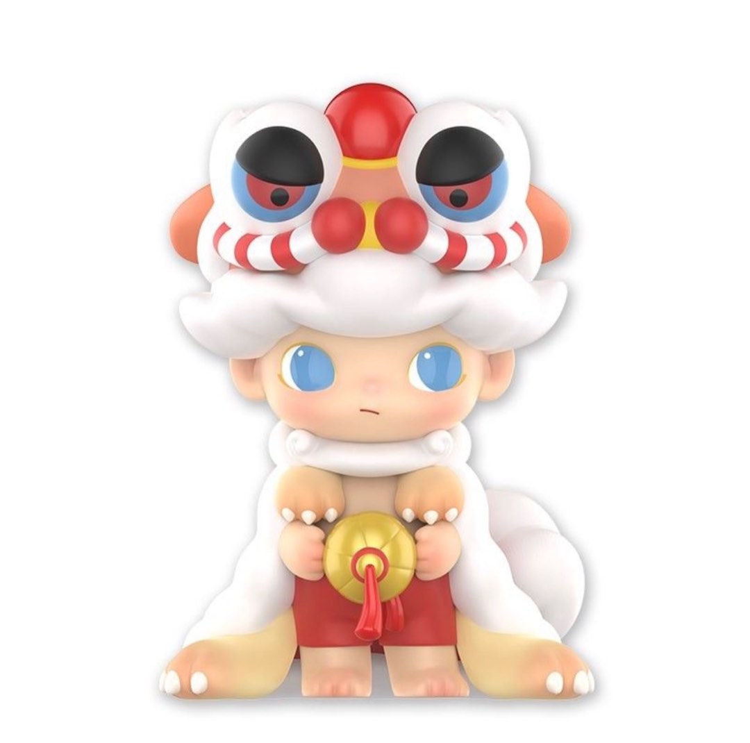 Popmart the year of tiger series dimoo lucky strike, Hobbies & Toys ...
