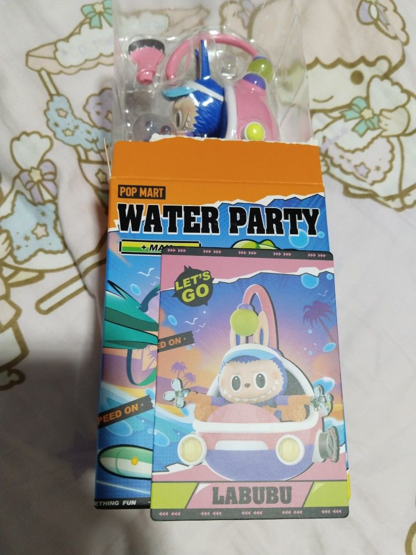 Popmart Water Party, Hobbies & Toys, Toys & Games on Carousell