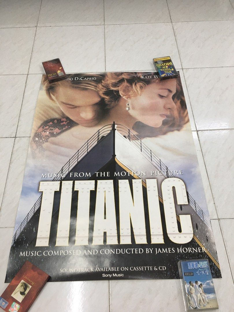 (Poster) Titanic OST promotion poster, Hobbies & Toys, Collectibles ...