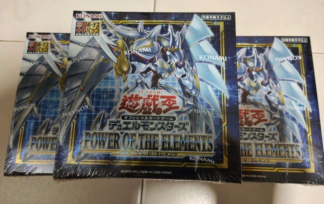 Power of the elements Booster boxes x3, Hobbies & Toys, Toys & Games on ...