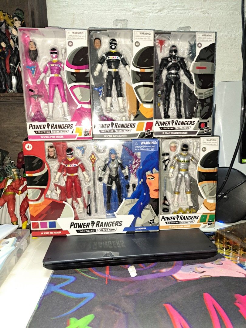 Power rangers lighting collection in space set, Hobbies & Toys, Toys ...