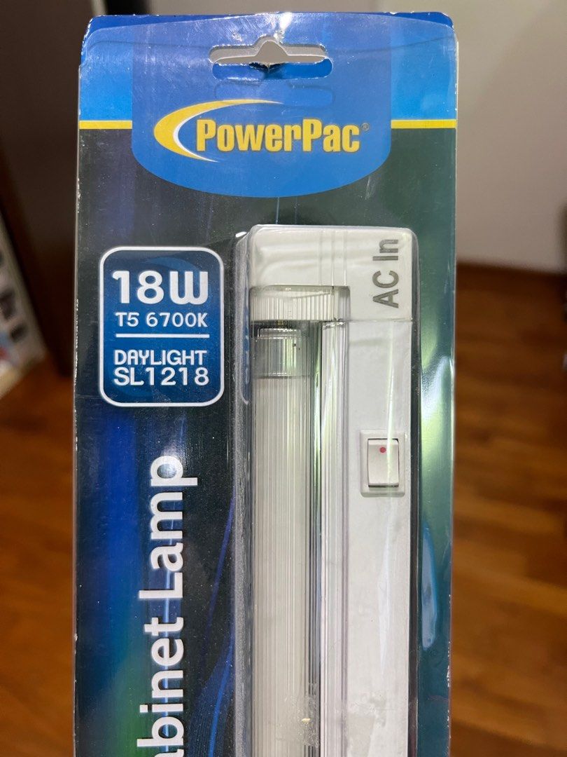 PowerPac T5 18W Daylight, Furniture & Home Living, Lighting & Fans ...