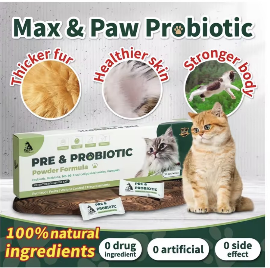 [Pre order] Max & Paw Probiotic for cats and dogs (2g x30g), Pet ...
