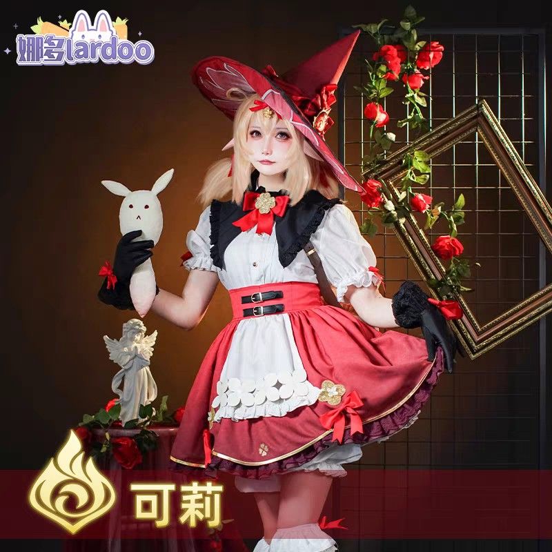 (Presale) Genshin Impact Klee lolita Cos, Hobbies & Toys, Memorabilia ...