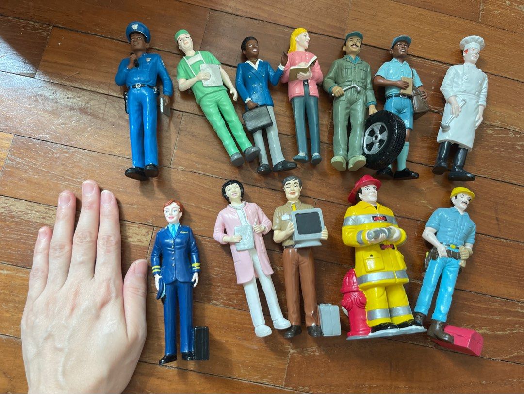 Pretend play professionals occupational figures, Hobbies & Toys, Toys ...