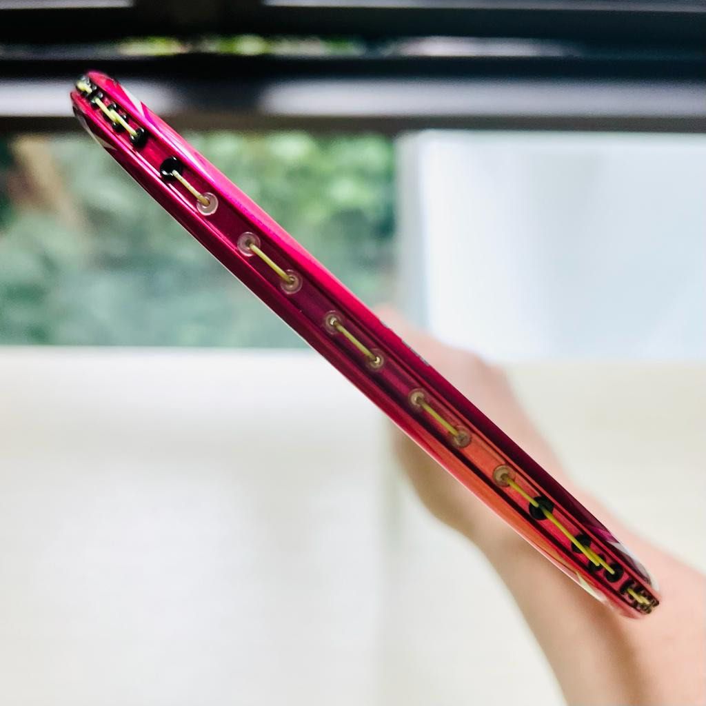 Pristine Condition Wilson Fierce CX9000J Cherry Blossom 5U G5 Badminton ...