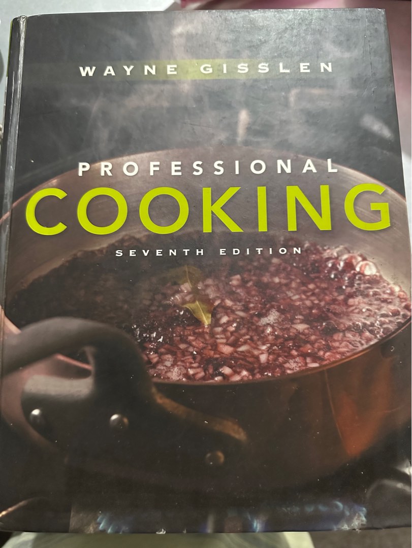 Professional Cooking, 7th Edition, Hobbies & Toys, Books & Magazines ...