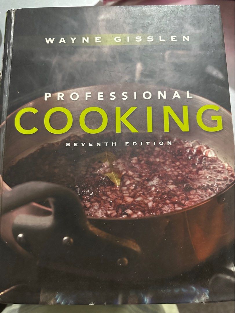 Professional Cooking, 7th Edition, Hobbies & Toys, Books & Magazines ...