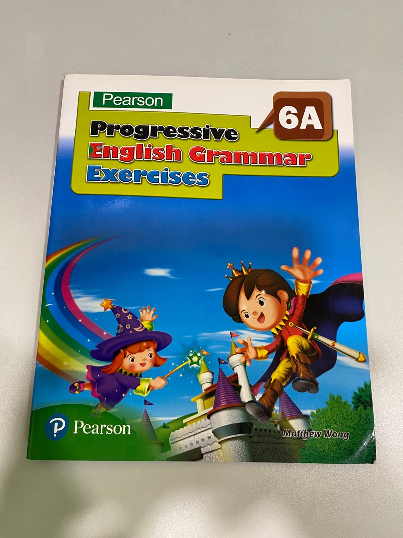Progressive English Grammar Exercise Pearson, 興趣及遊戲, 書本 & 文具, 書本及雜誌 - 補充練習 - Carousell
