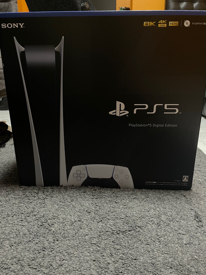 PS5 Digital Edition, Video Gaming, Video Game Consoles, PlayStation on ...