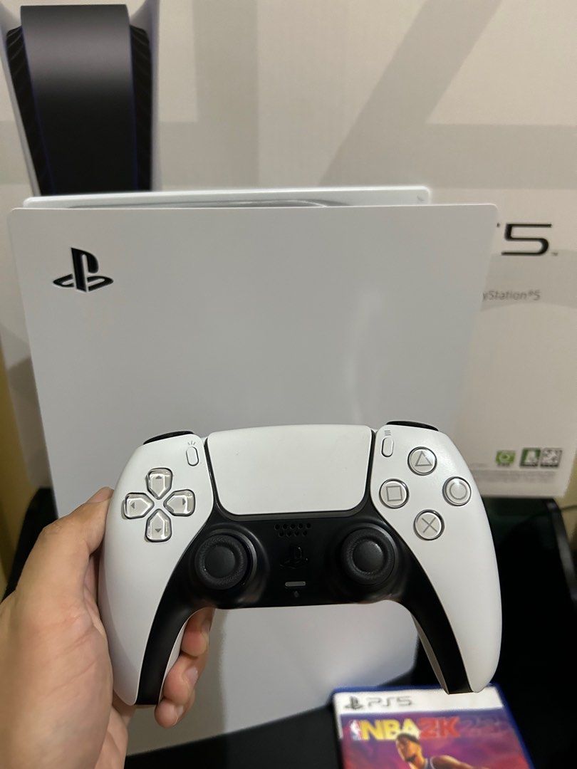 Ps5 Disc edition with Nba 2k23, Video Gaming, Video Game Consoles ...