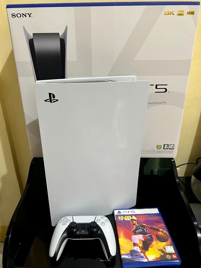 Ps5 Disc edition with Nba 2k23, Video Gaming, Video Game Consoles ...