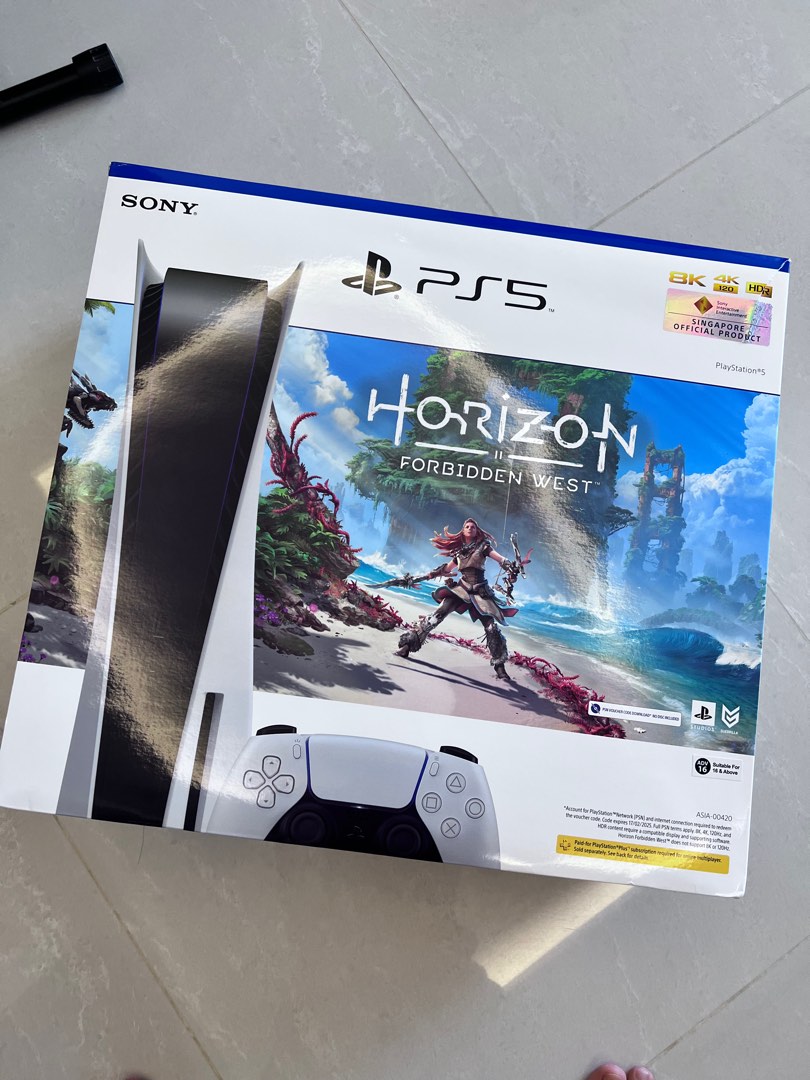 PS5 Disc (no horizon forbidden west, Video Gaming, Video Game Consoles, PlayStation on Carousell