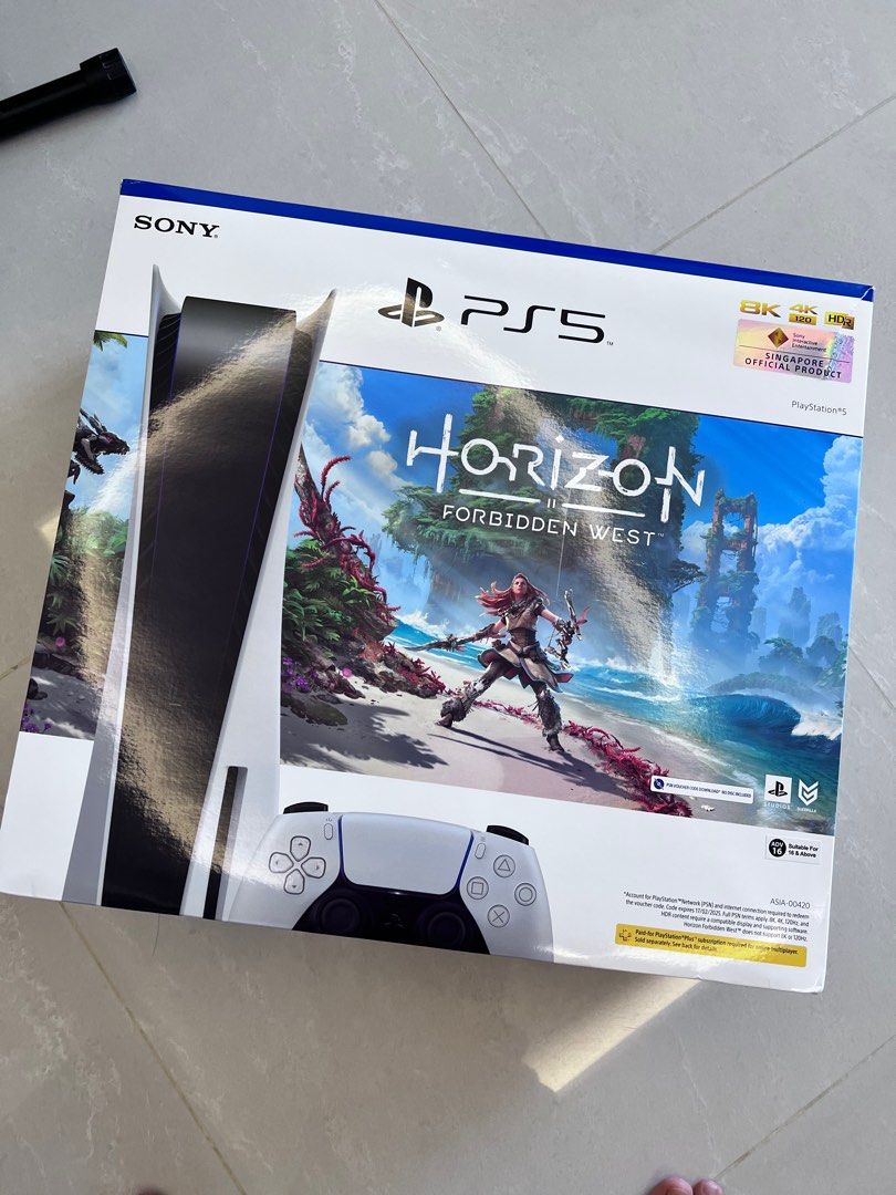 PS5 Disc (no horizon forbidden west, Video Gaming, Video Game Consoles ...
