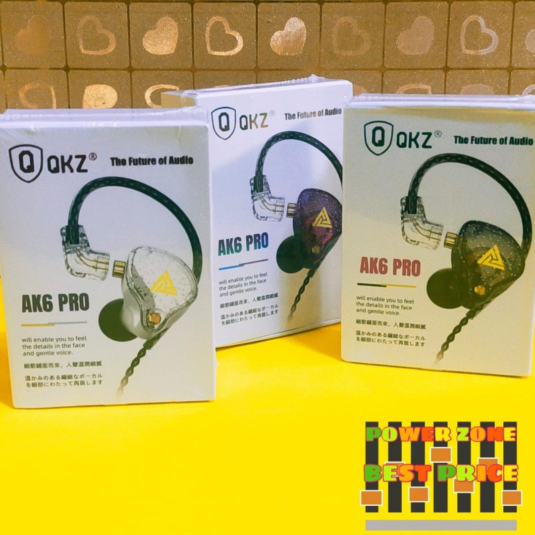 QKZ AK6 PRO GAMING HEADSET, Audio, Earphones on Carousell