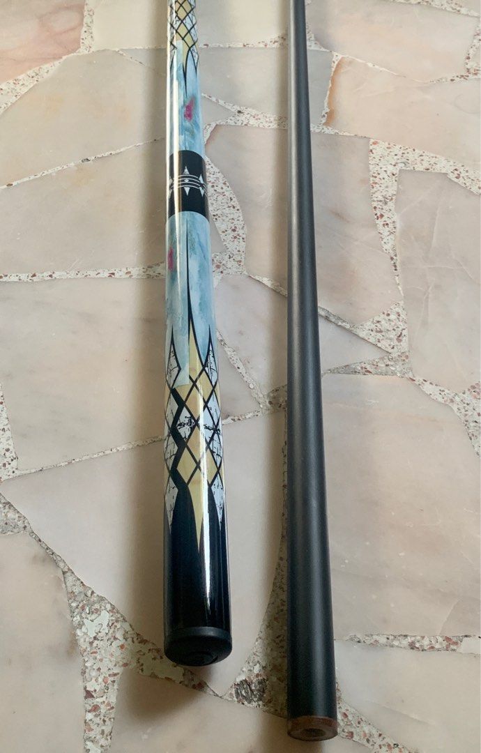 Rare Carbon graphite pool cue - pearl, Sports Equipment, Sports & Games ...
