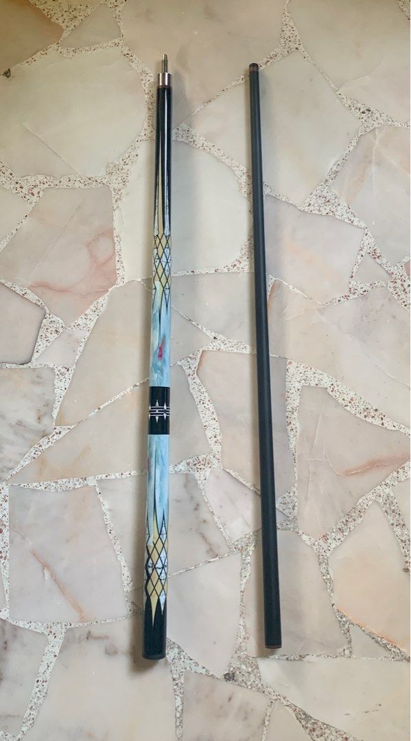 Rare Carbon graphite pool cue - pearl, Sports Equipment, Sports & Games ...