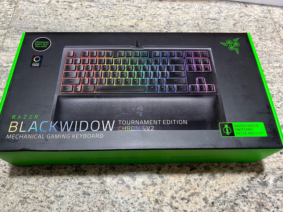 Razer Blackwidow v2 Tournament Edition, Computers & Tech, Parts ...