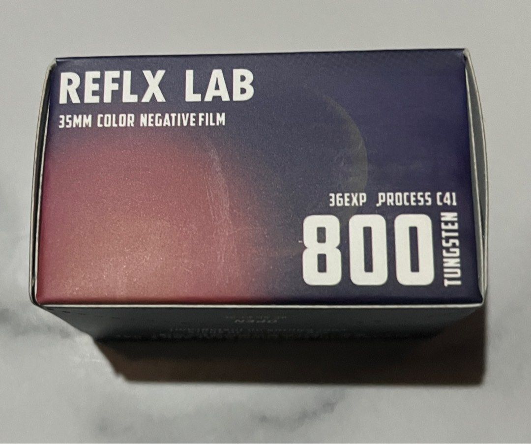 Reflx Lab 800T Tungsten 35mm Color Negative Film, Photography ...