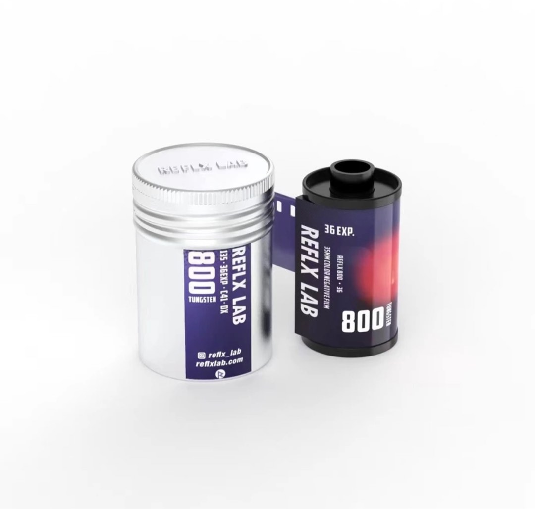 Reflx Lab 800T Tungsten 35mm Color Negative Film, Photography ...