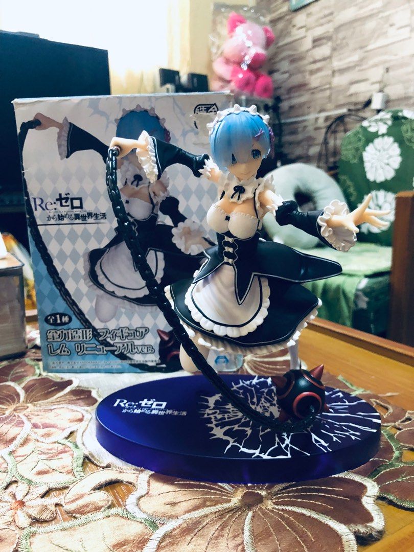 REM FIGURE WITH WEAPON, Hobbies & Toys, Toys & Games on Carousell